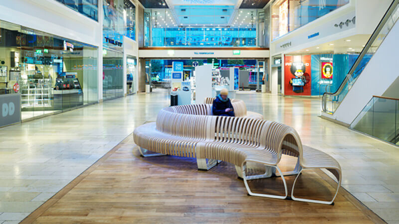 Gallerian Mall Bench – Rubio Monocoat Canada