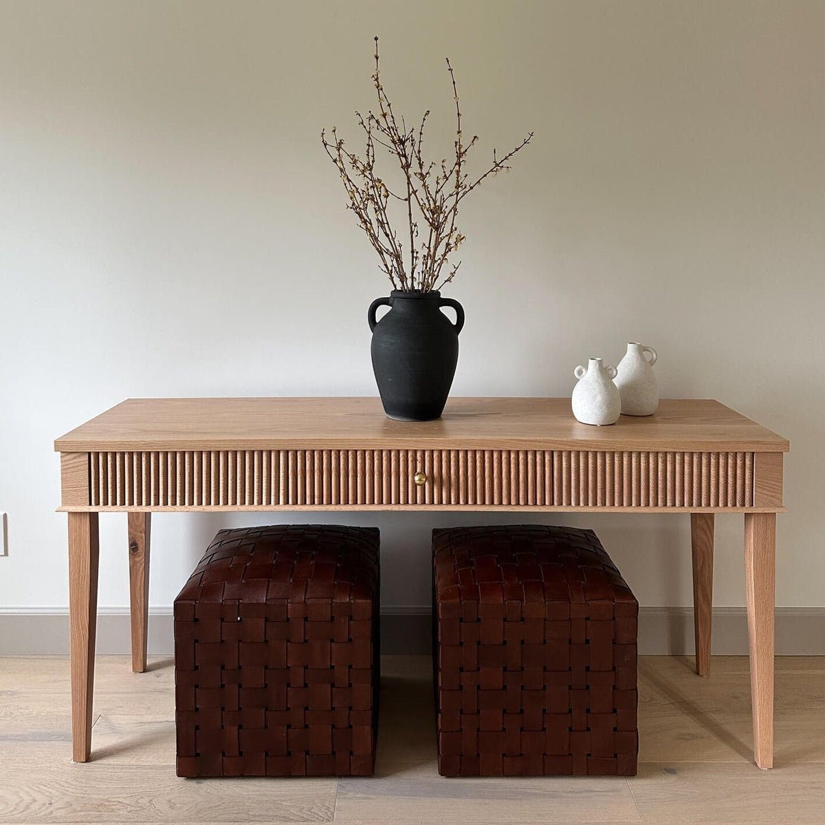 Reeded Console Table – Rubio Monocoat Canada