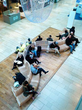 Gallerian Mall Bench – Rubio Monocoat Canada