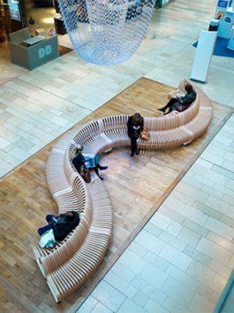 Gallerian Mall Bench – Rubio Monocoat Canada